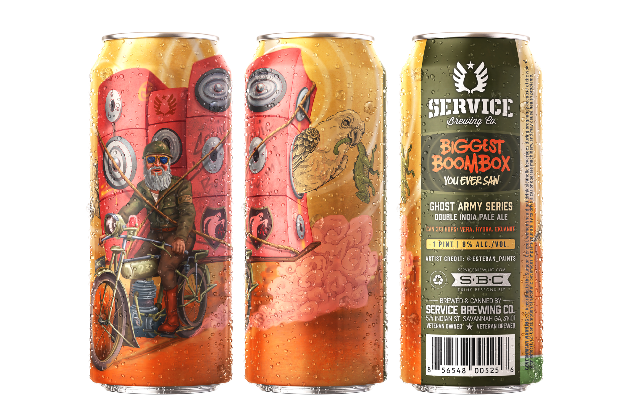 Biggest Boombox You Ever Saw - Service Brewing